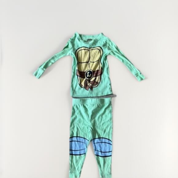 Nickelodeon | Pajamas | Teenage Mutant Ninja Turtle Pajamas 2t Unisex ...